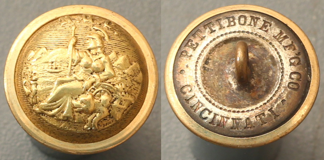 California National Guard coat button (23mm)