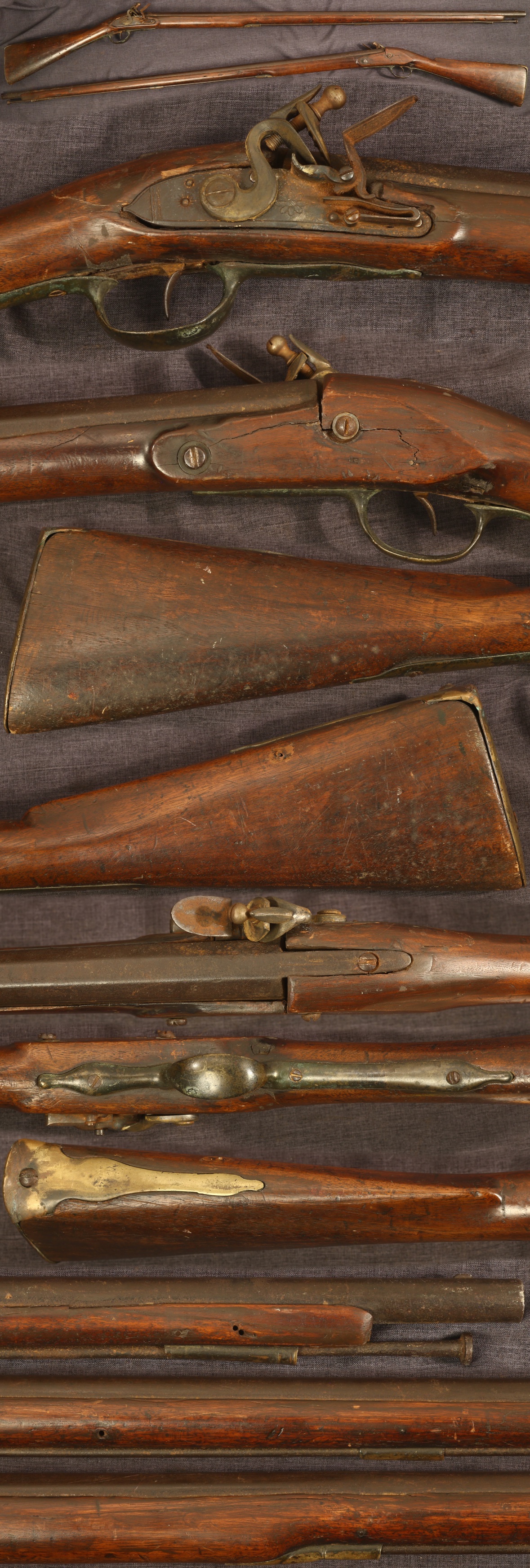 gundersonmilitaria.com - C1820-40 flintlock militia musket built using ...