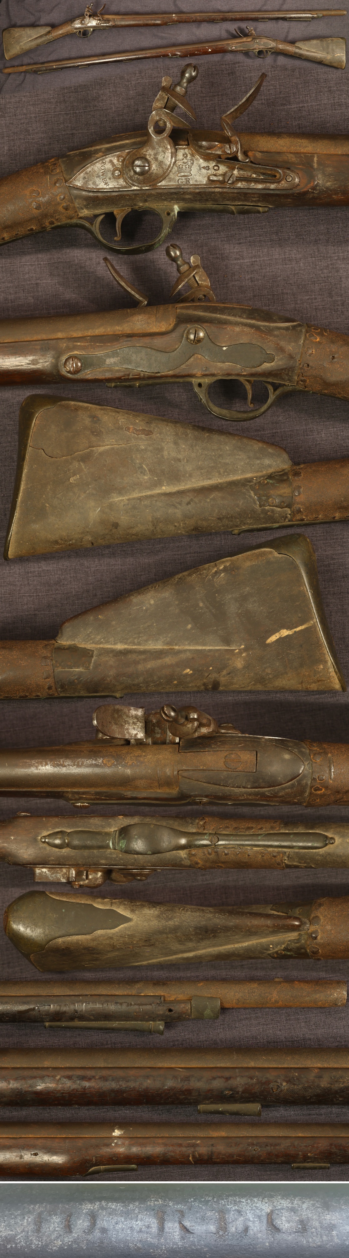 gundersonmilitaria.com - Pattern 1777 British Short Land musket marked ...