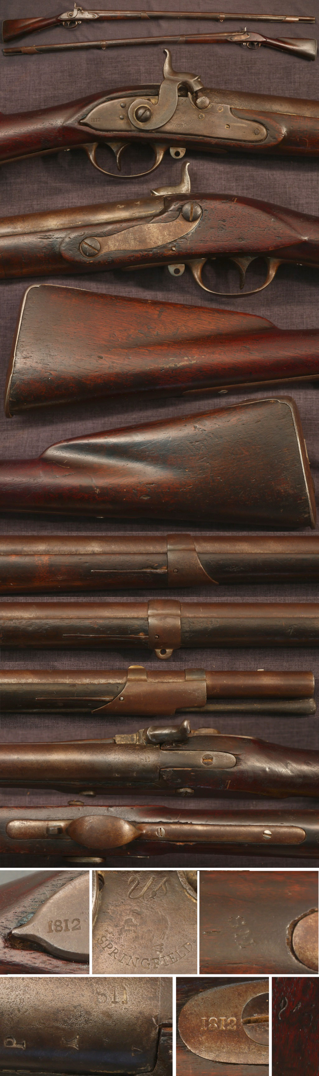 gundersonmilitaria.com - M1795 US Springfield Type III percussion ...