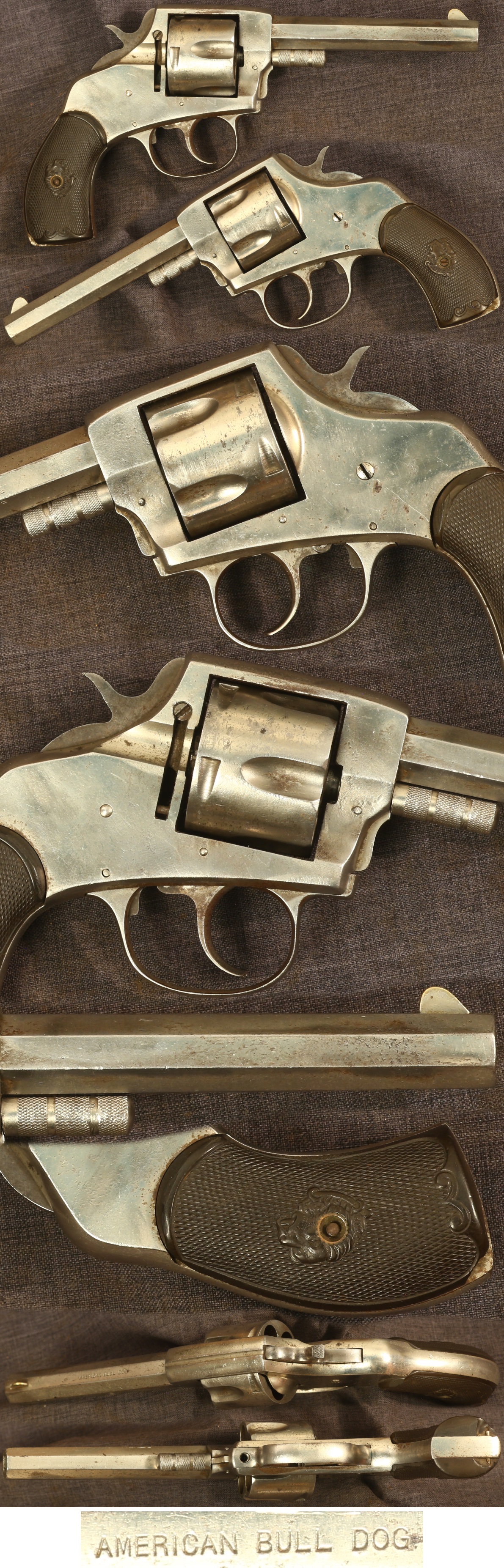 gundersonmilitaria.com - American Bull Dog .44 revolver
