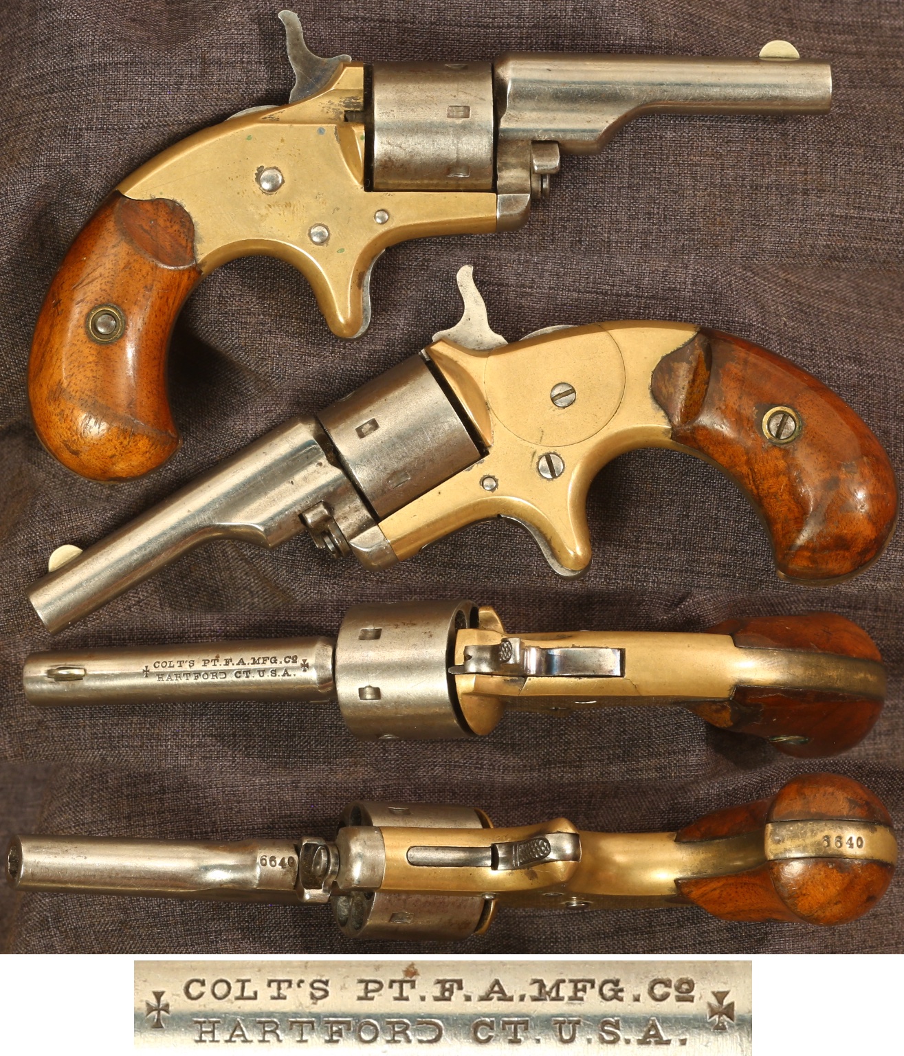gundersonmilitaria.com - Colt "Open Top" .22 revolver - $375.00