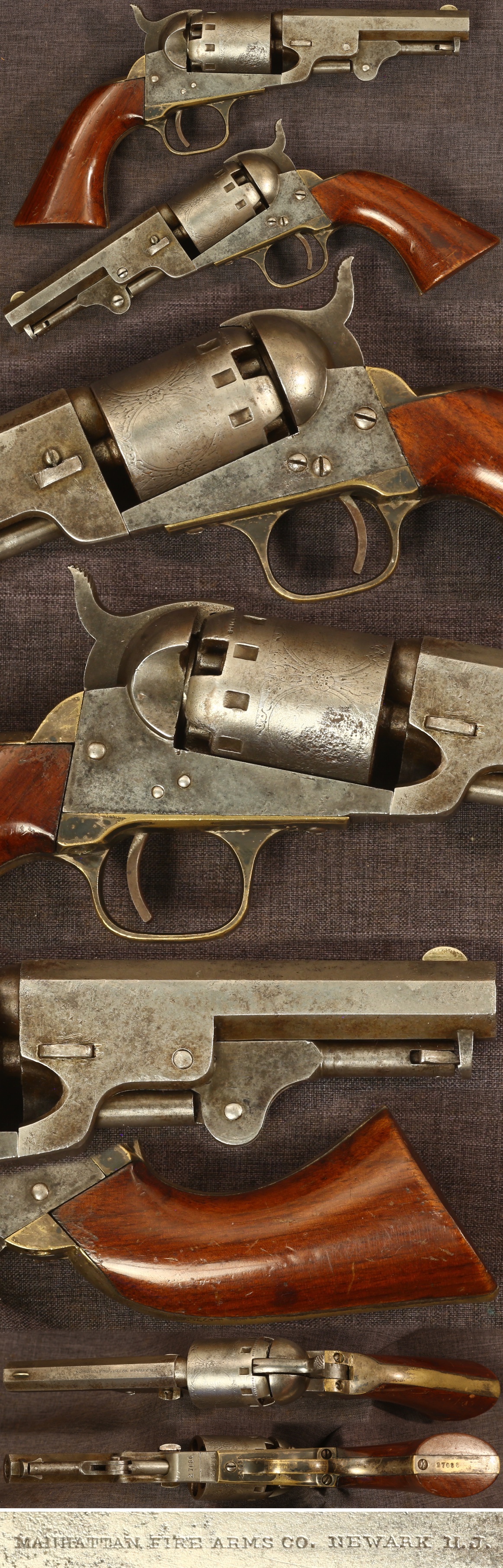 gundersonmilitaria.com - Manhattan Series III 4" Navy revolver