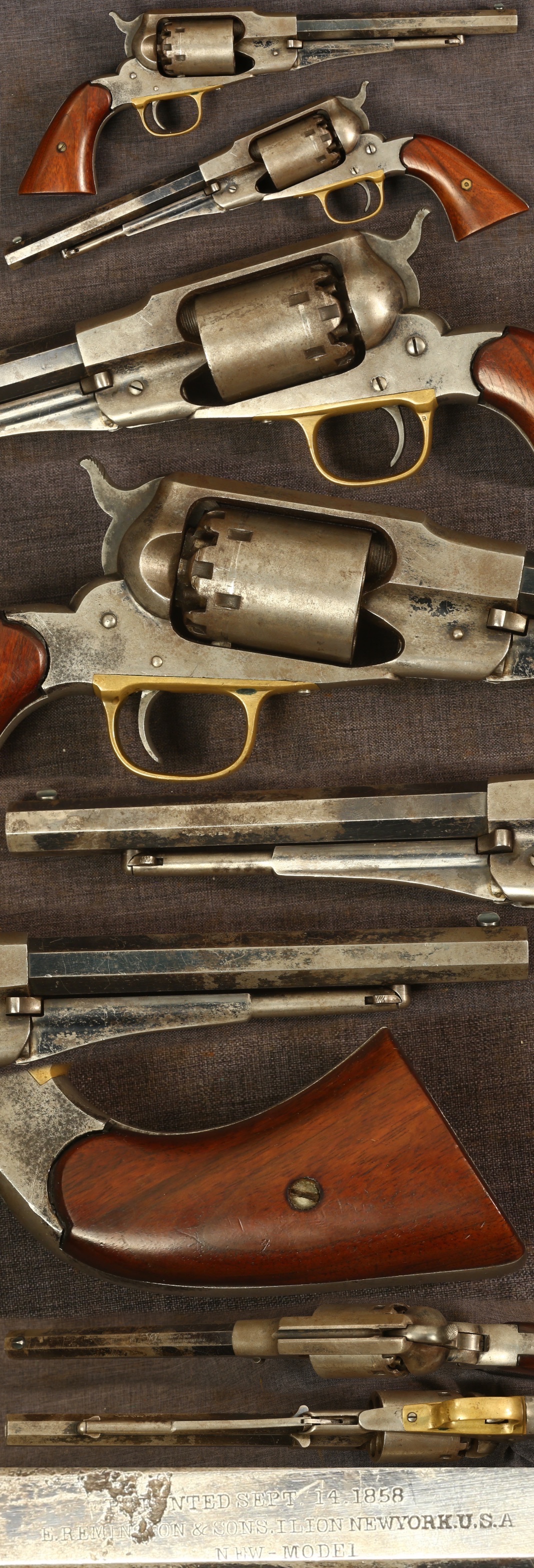 gundersonmilitaria.com - Remington New Model Navy .36 revolver - $1250.00