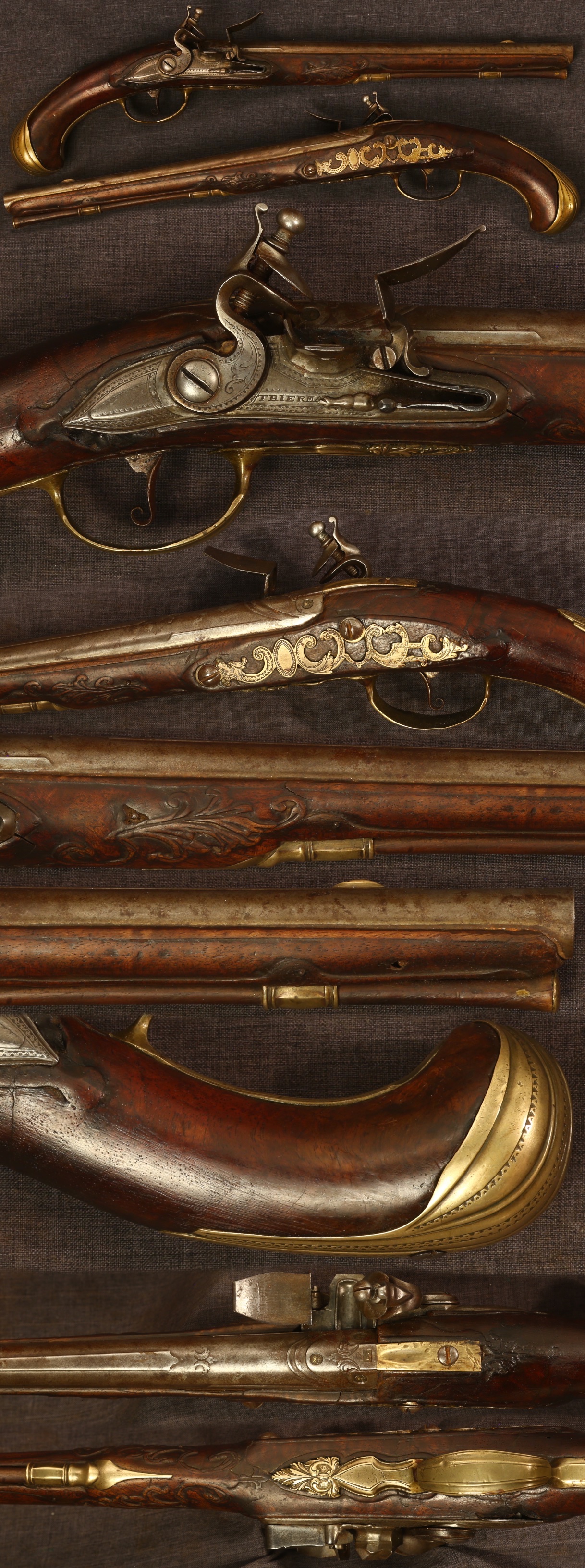 gundersonmilitaria.com - Fancy C1750 European flintlock horse pistol ...