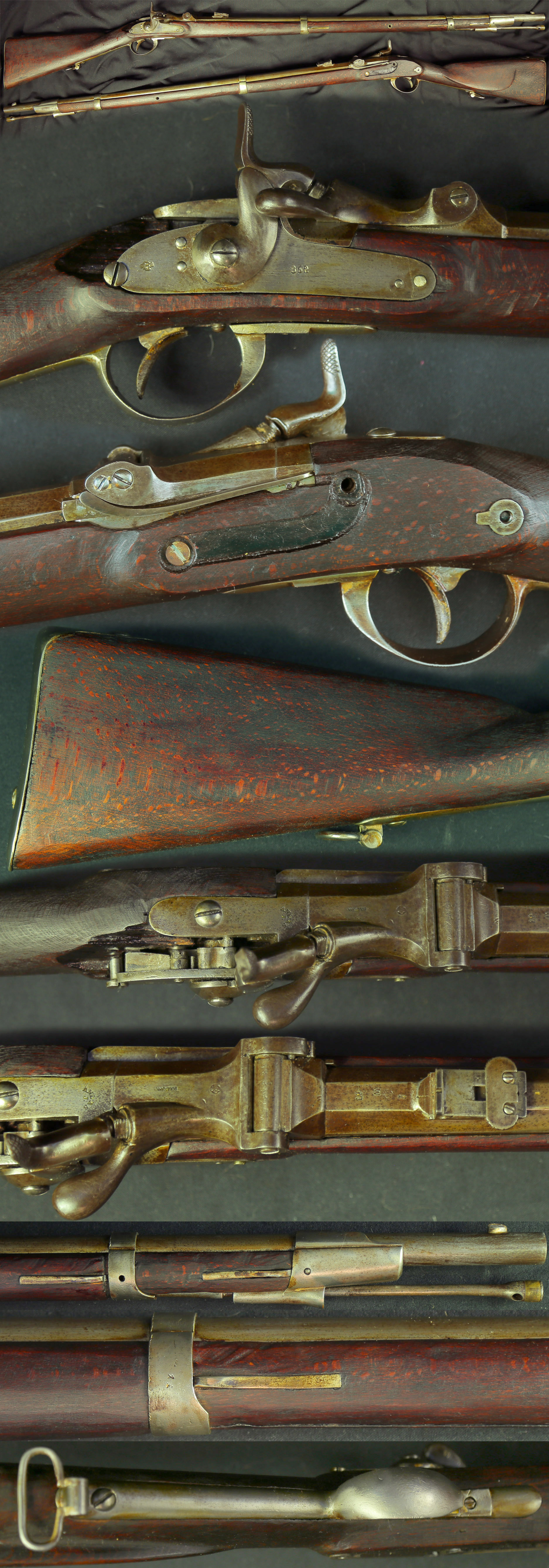 gundersonmilitaria.com - Austrian M1854/67 Wanzl conversion rifle