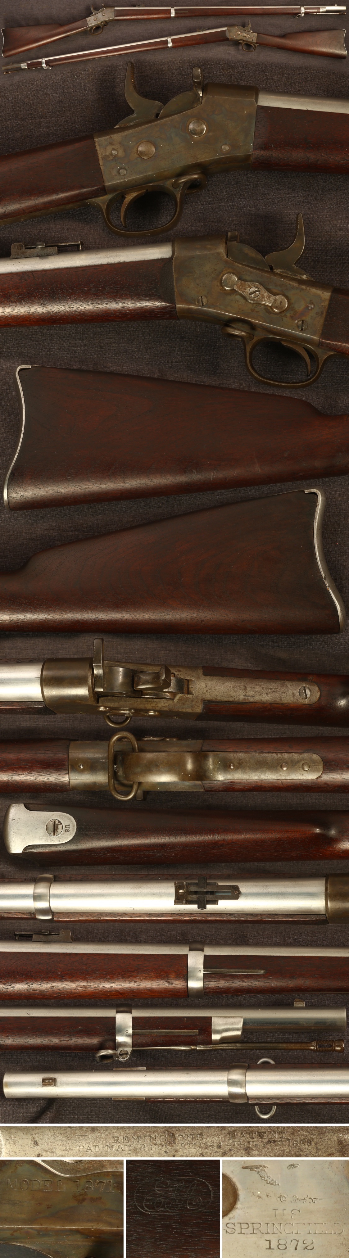 gundersonmilitaria.com - Springfield-Remington M1871 Army rolling block ...