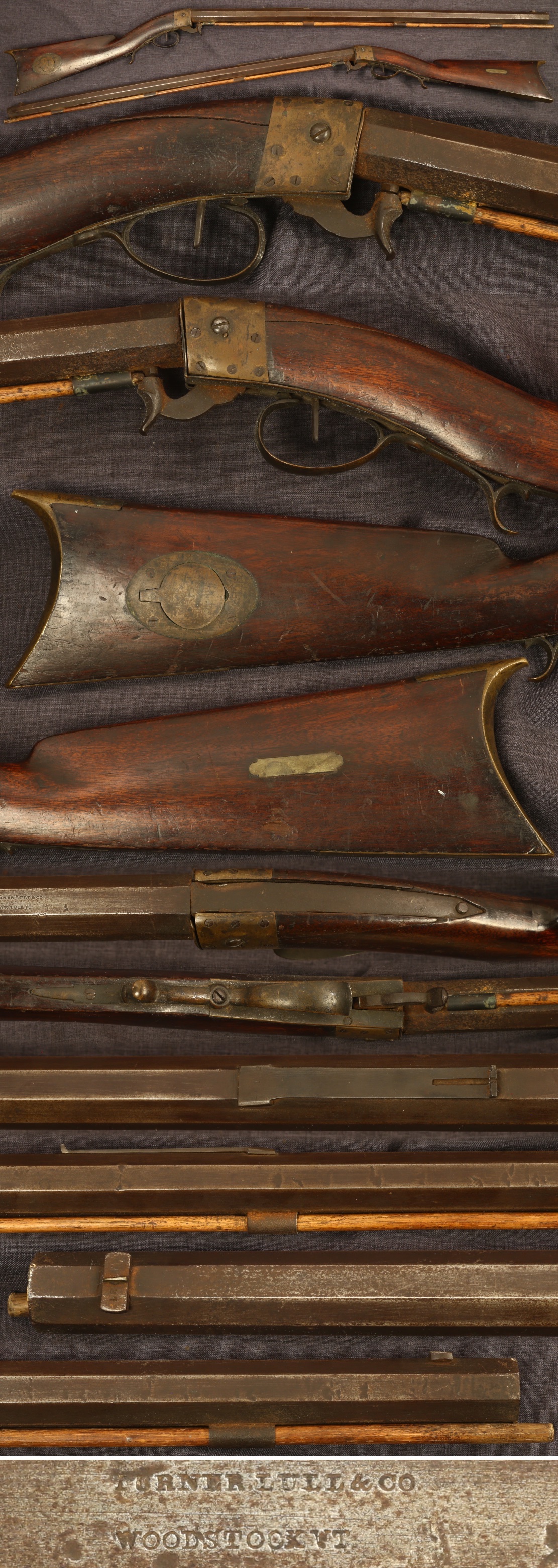gundersonmilitaria.com - C1840-60 underhammer rifle by Turner & Lull ...